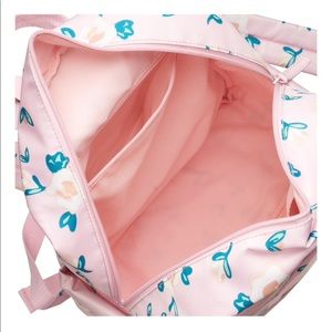 Bags | Pink Floral Dome Backpack | Poshmark